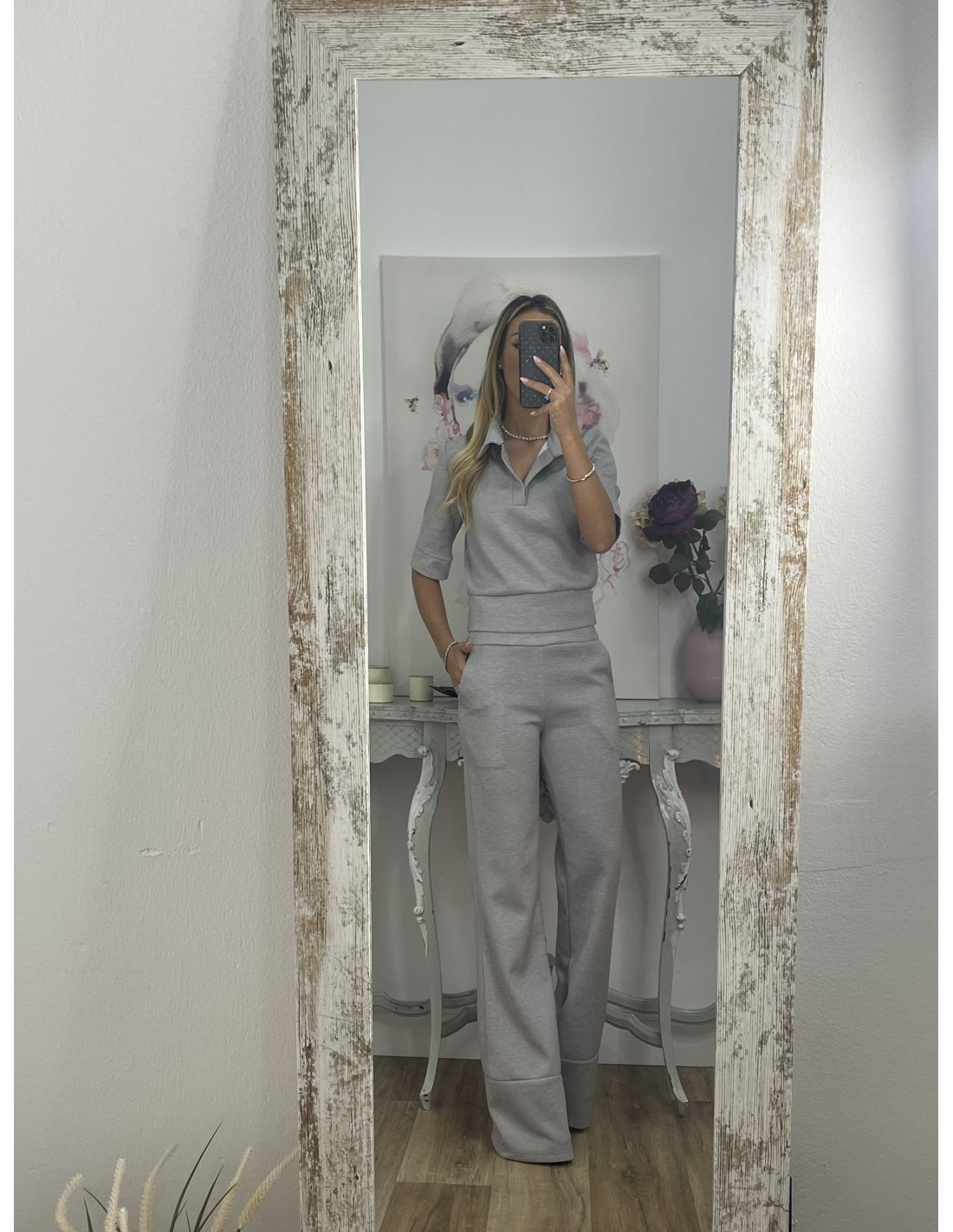 Conjunto Anella gris